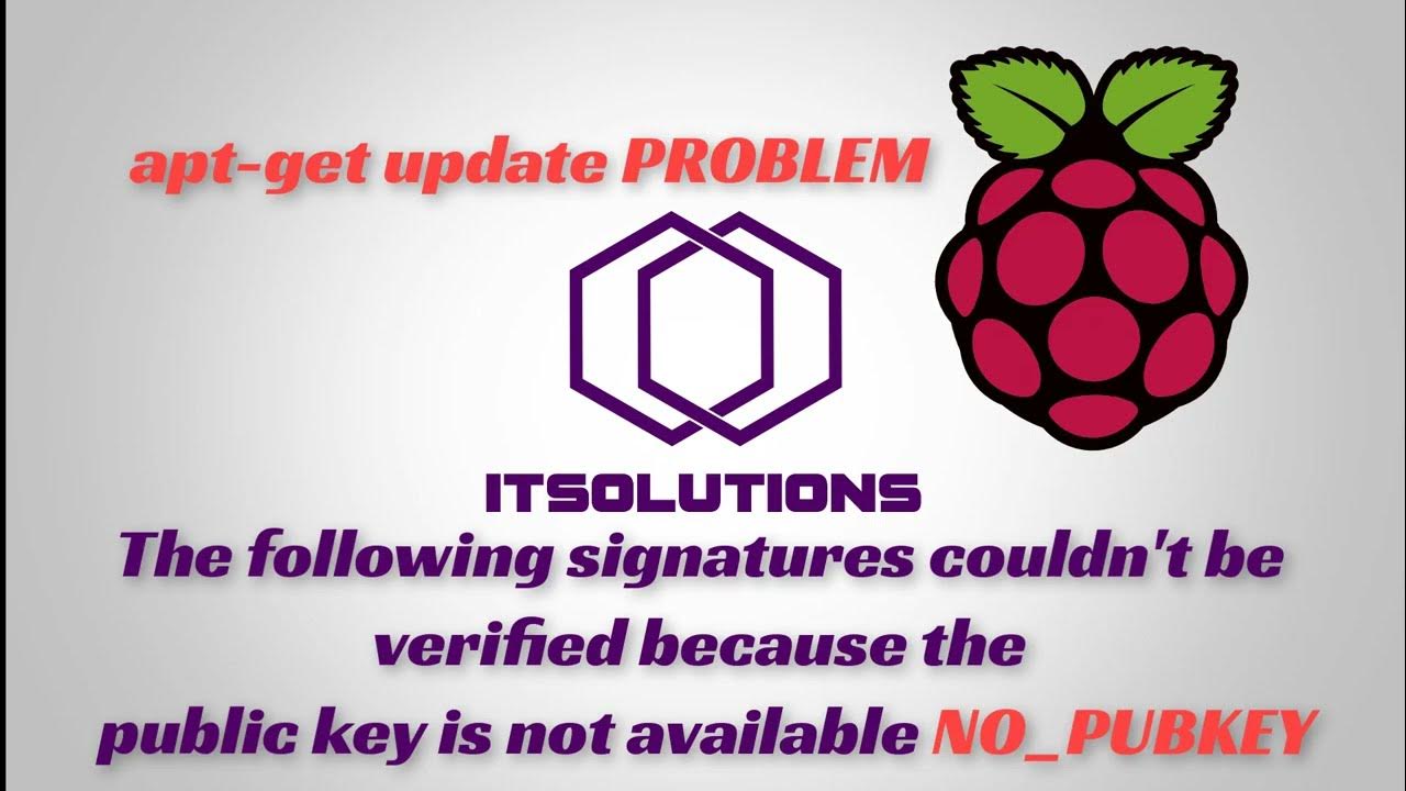 Linux Debian apt get update problem the following signatures couldnt be verified NO PUBKEY - FIX ...