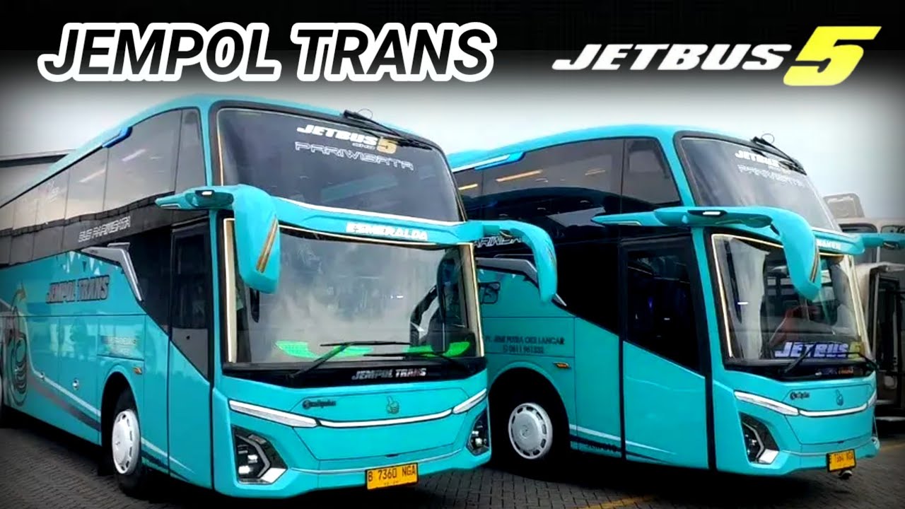 Rilis 2 Unit Bus Jempol Trans Jetbus 5 SHD Hino RM 280 Karoseri ...