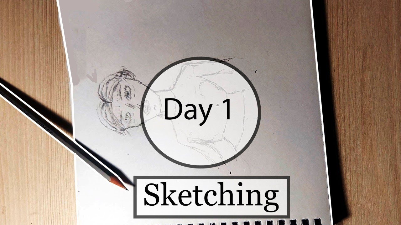 Learn to Draw Day 1 (on video) - YouTube