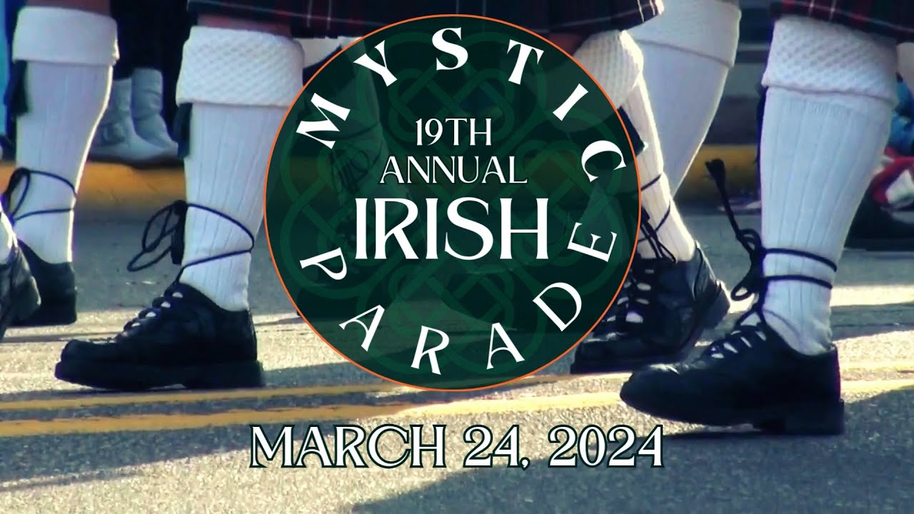 Mystic Irish Parade 2024 - YouTube