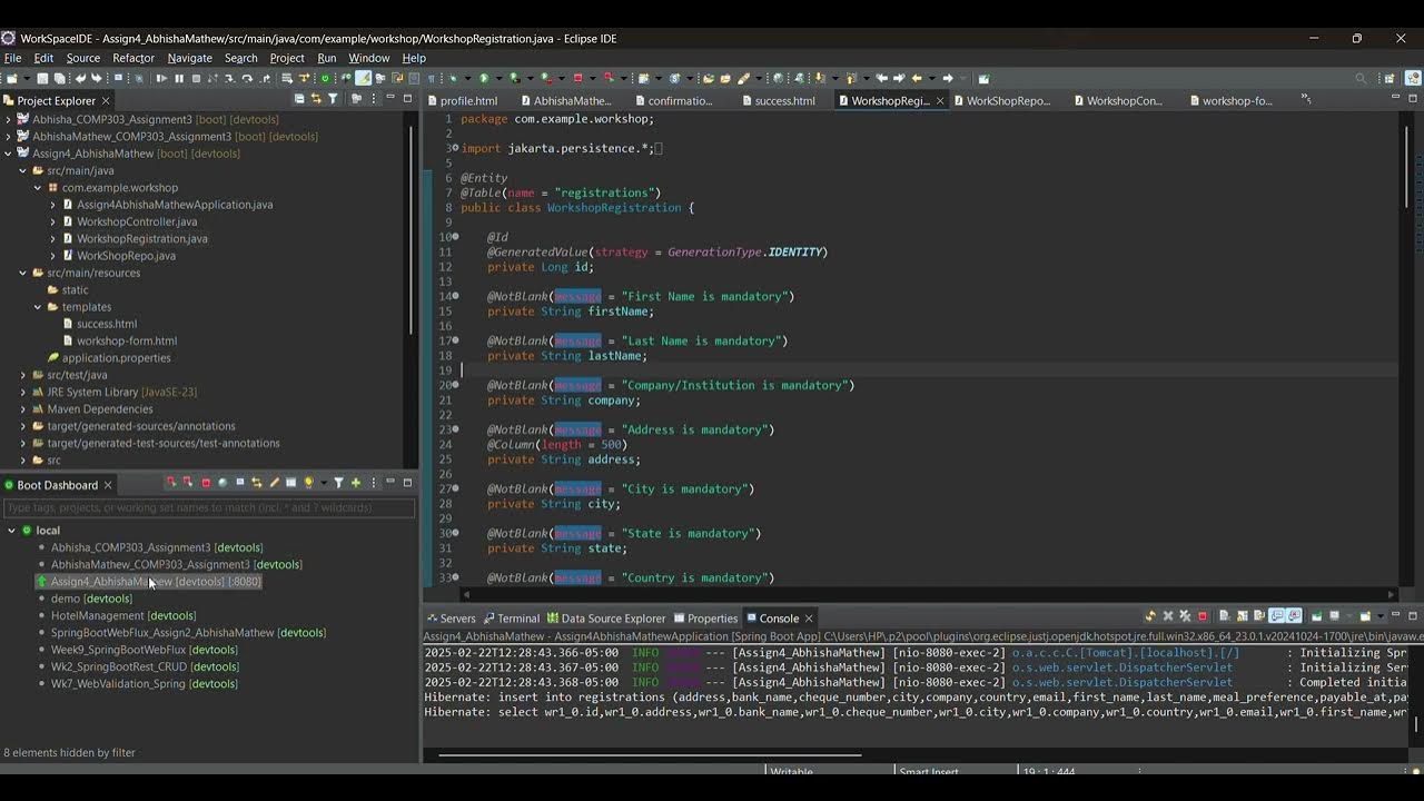 Assignment4_EnterpriseAppModelling - YouTube