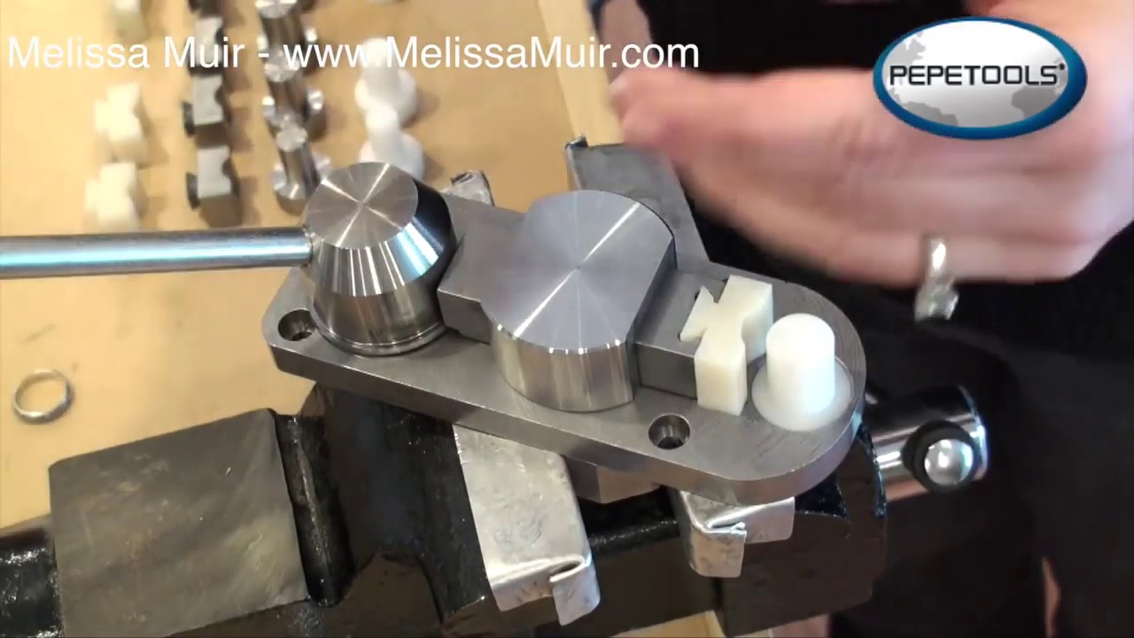 Delrin Post for the Pepetools Superior Ring Bending Tool - YouTube