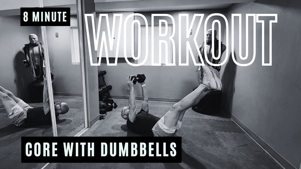 How To Build Core Strength Over 50 With Just ONE Dumbbell? - YouTube