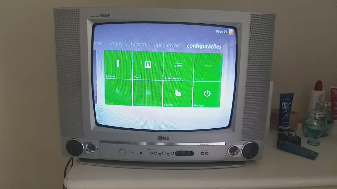 TV LG Cinemaster Champ - YouTube