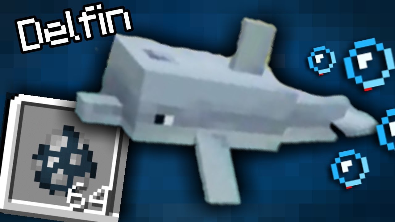 YA TENEMOS DELFINES EN MINECRAFT PE 1.3!! | MINECRAFT UPDATE AQUATIC ...