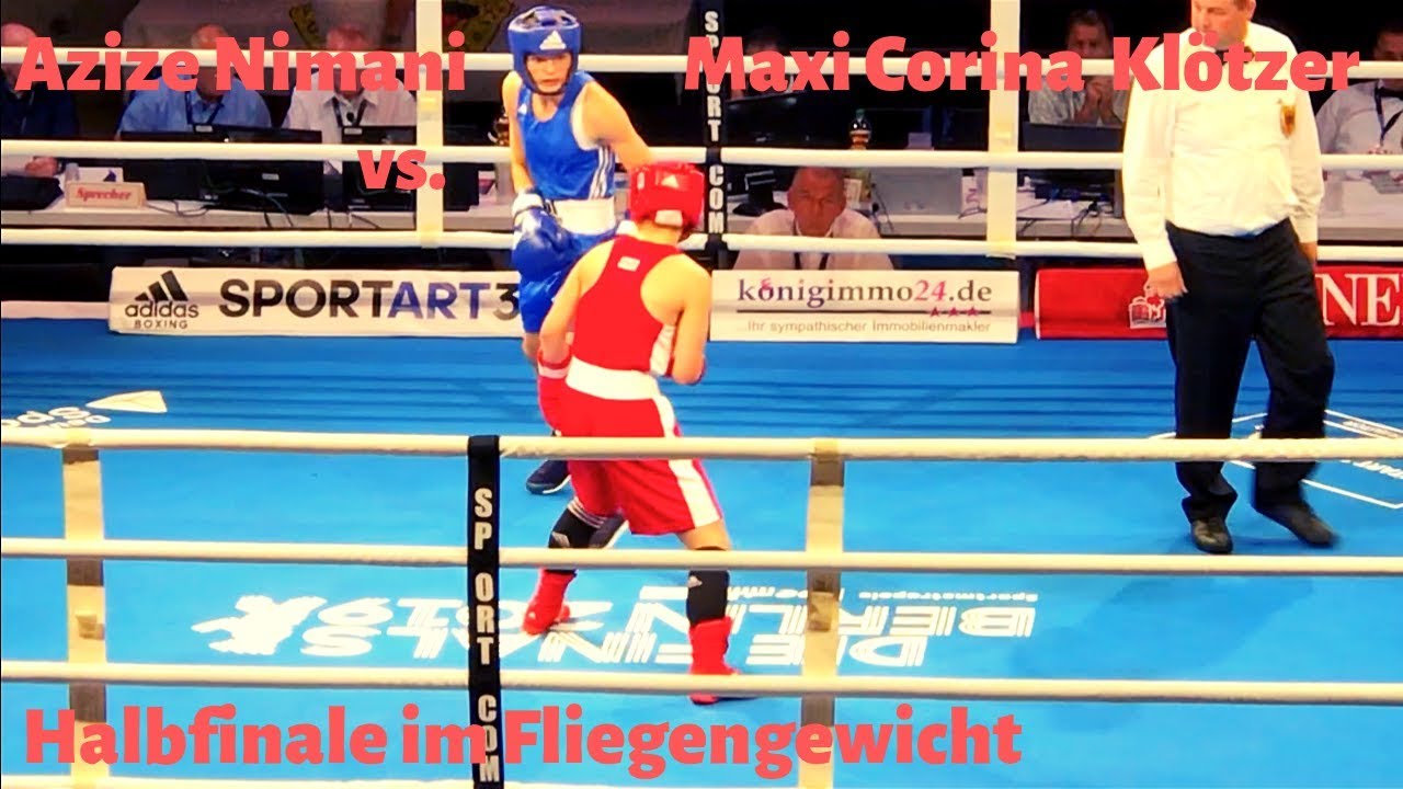 DIE FINALS 2019: HALBFINALE AZIZE NIMANI VS. MAXI CORINA KLÖTZER - YouTube