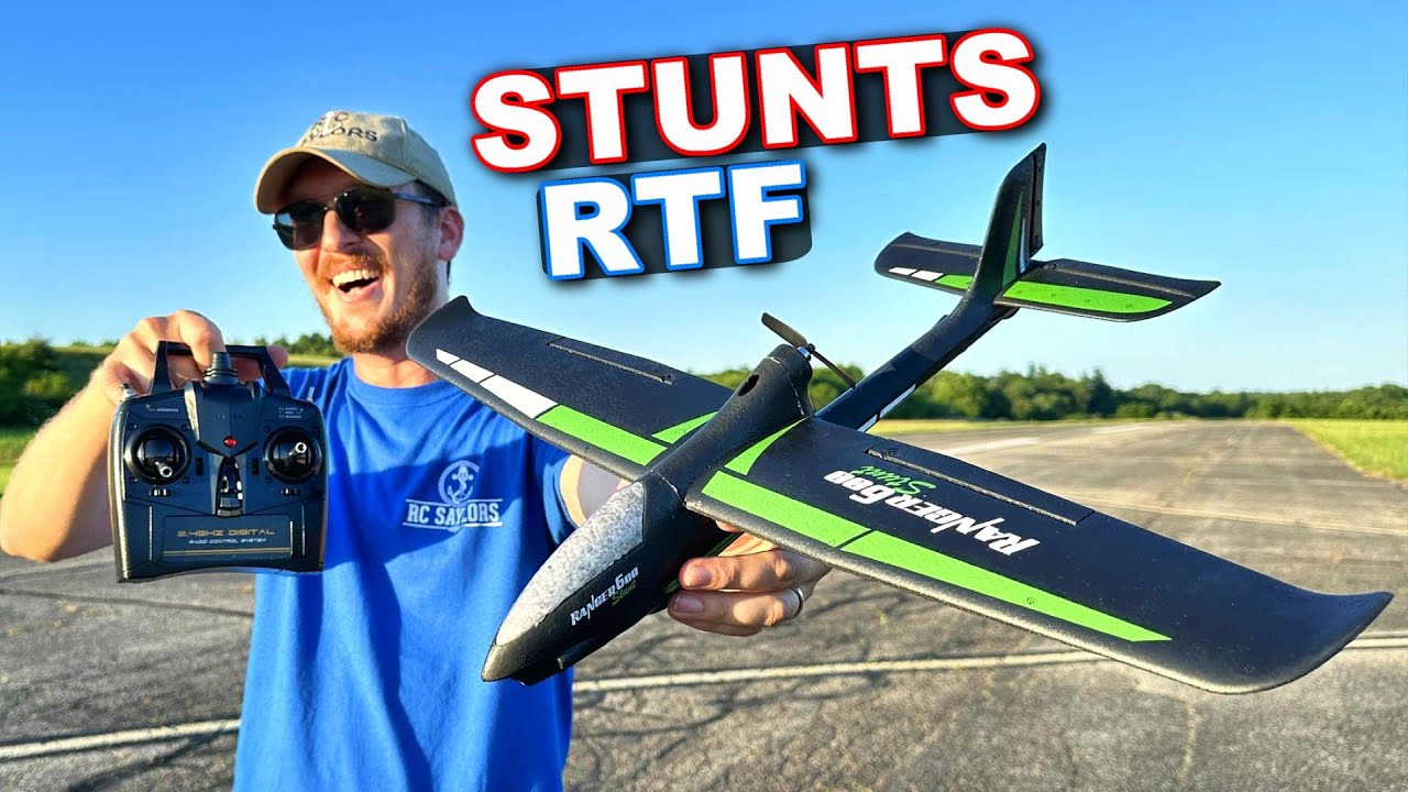 Beginner STUNT RC Airplane!!! Under $100 Easy to Fly with EVERYTHING ...