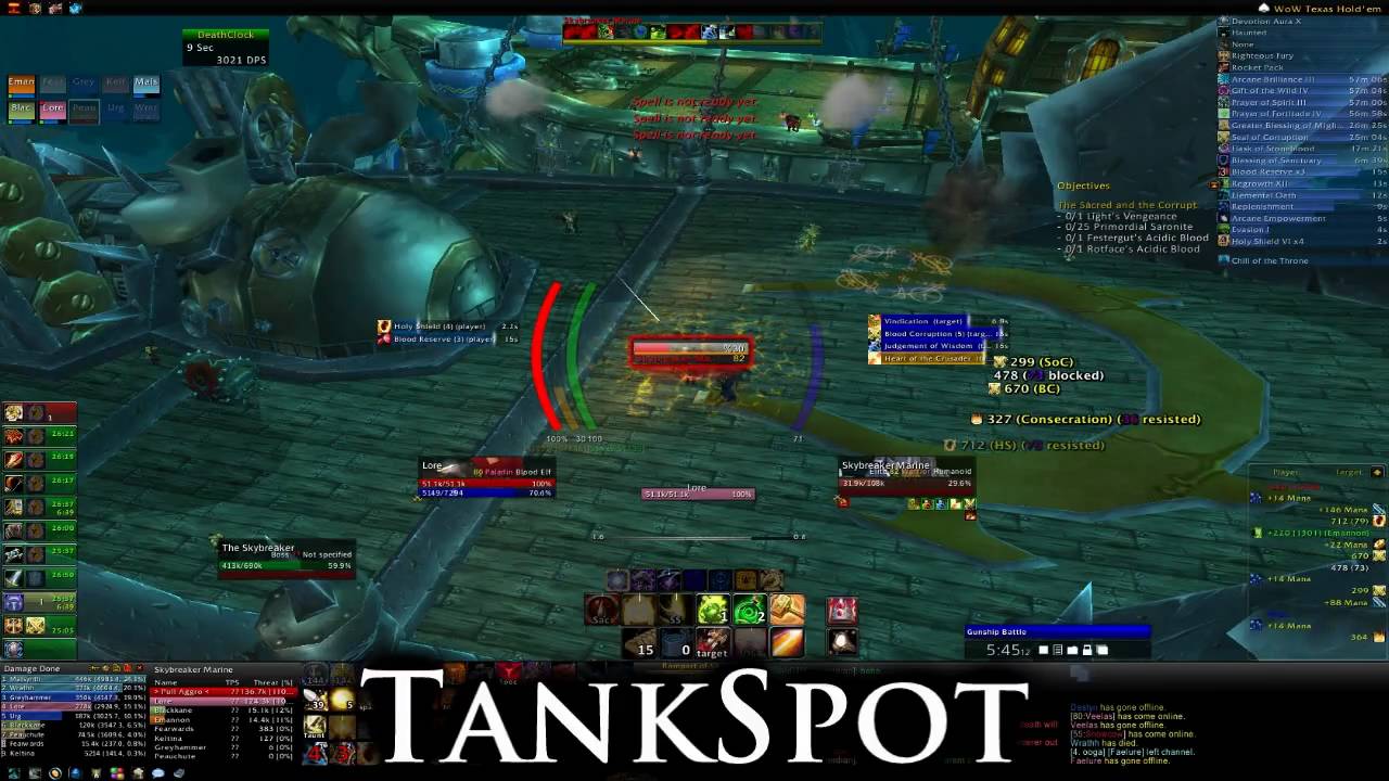TankSpot's Guide to Icecrown Gunship Battle (10-man) - YouTube