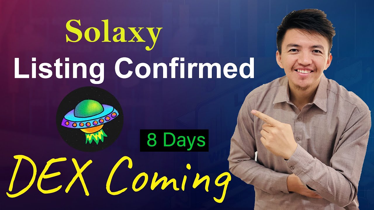 Solaxy Exchange Listing is Confirmed | Last Chance to Buy Solaxy Token ...