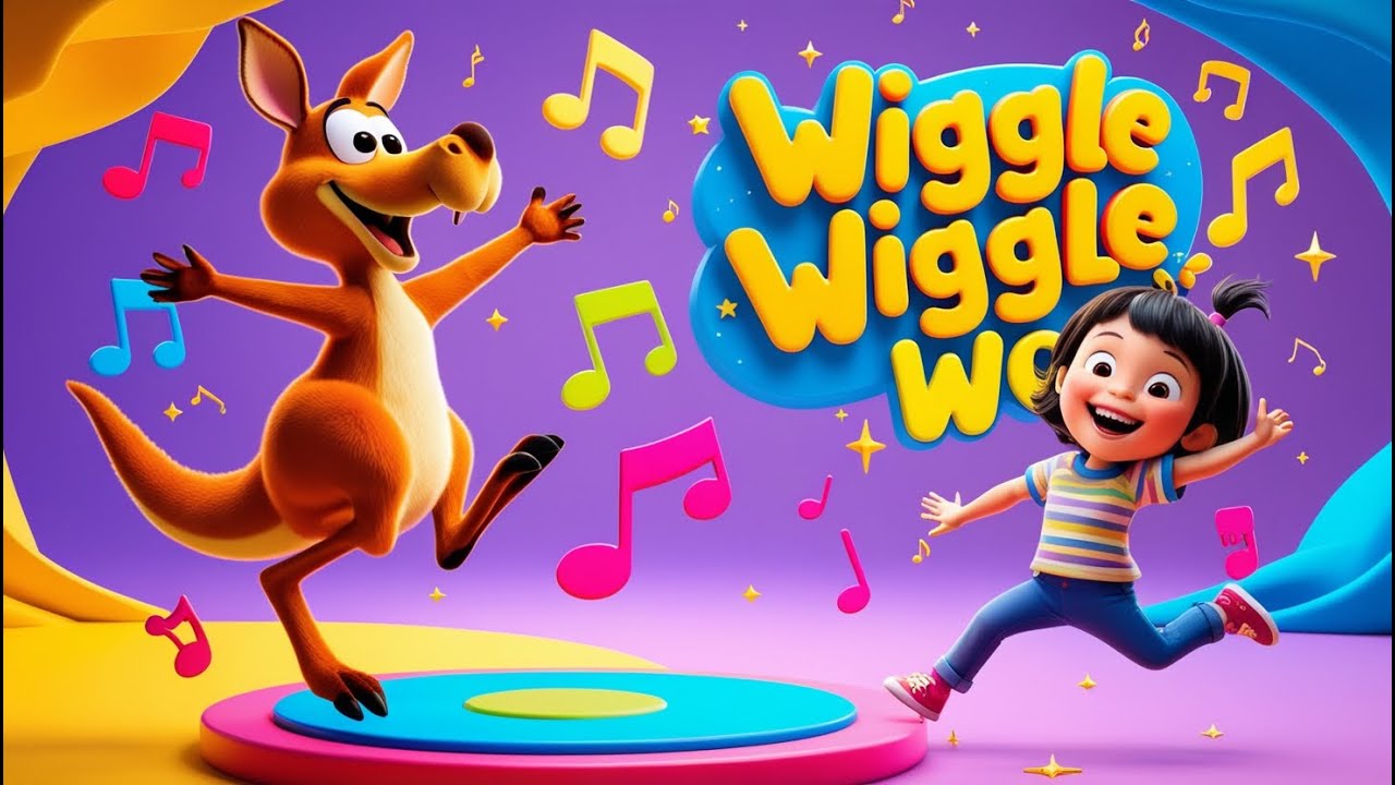 Wiggle Wiggle Woo! 🎵 | Fun Kids Song | Dance & Laugh with Us!/Fun ...