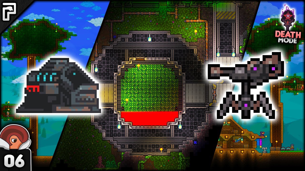 Treehouses & NEW Terraria Structure! | Terraria Calamity Mod Let's Play ...