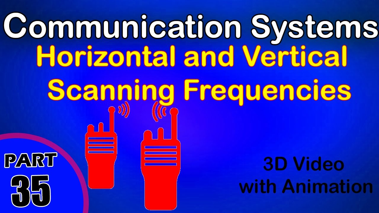 Horizontal and Vertical Scanning Frequencies |class 12 physics notes ...
