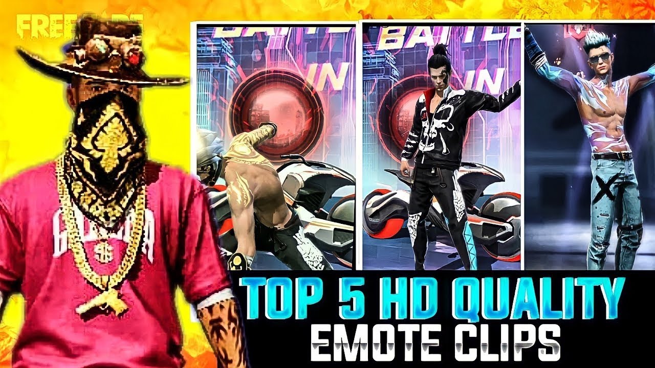 TOP 5 HD QUALITY CLIPS || FF CLIPS FOR EDITING - YouTube