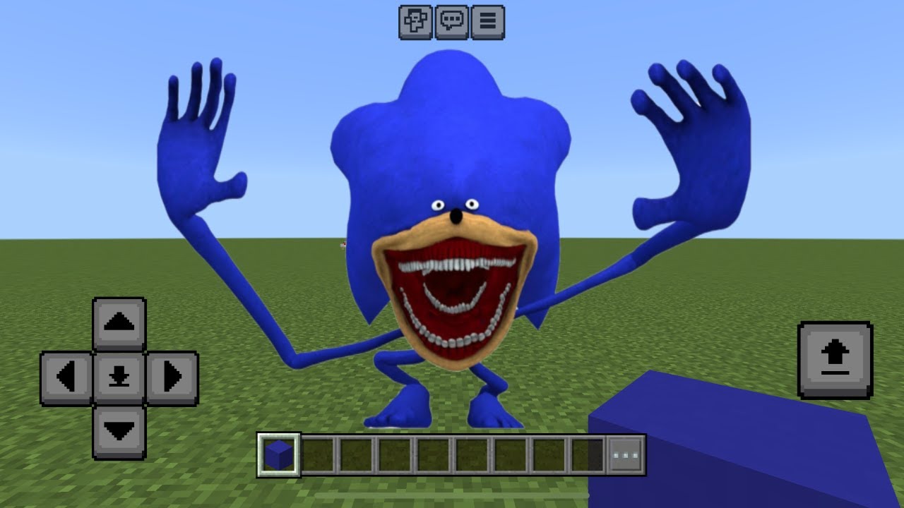 How to Build Shin Sonic in Minecraft PE - YouTube
