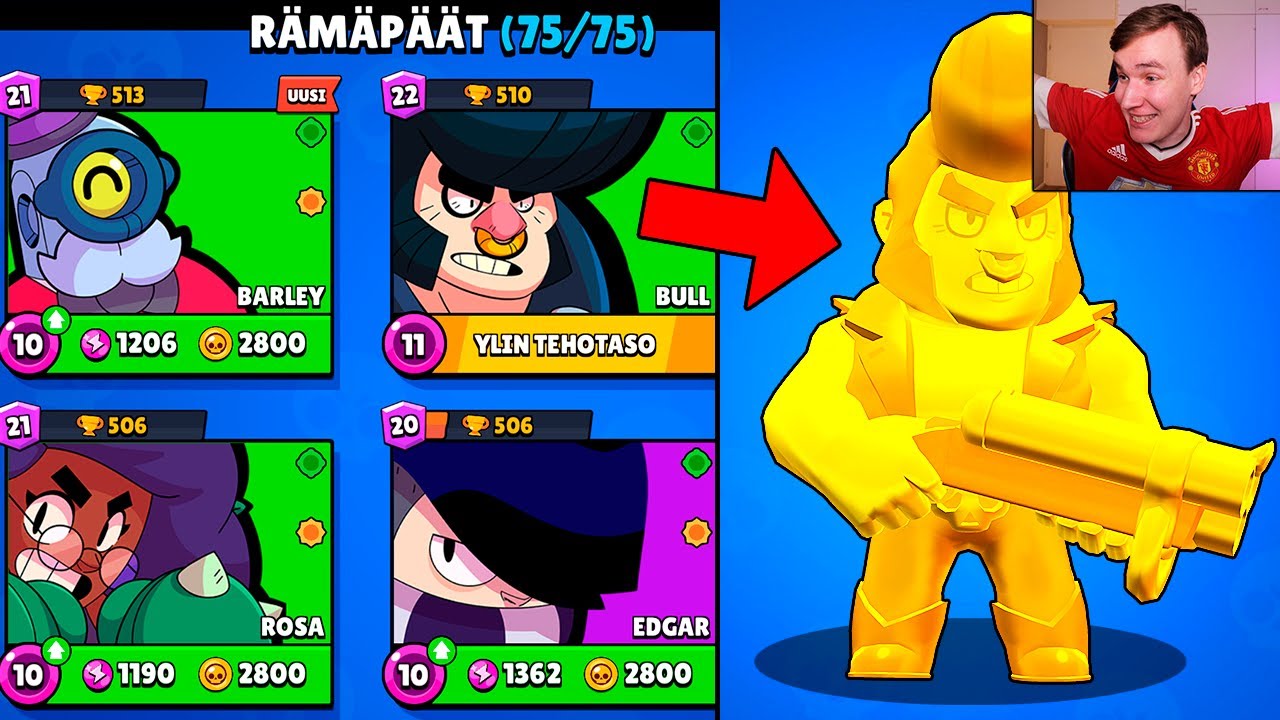 RANDOM BRAWLER HAASTE (Brawl Stars Suomi) - YouTube