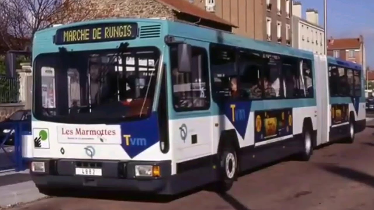La galerie bus ratp tvm - YouTube