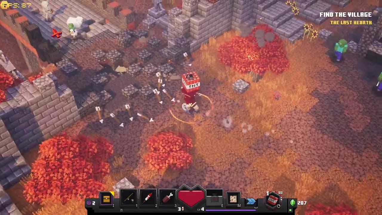 Minecraft Dungeons new hero game if you want to join add me on Xbox ...