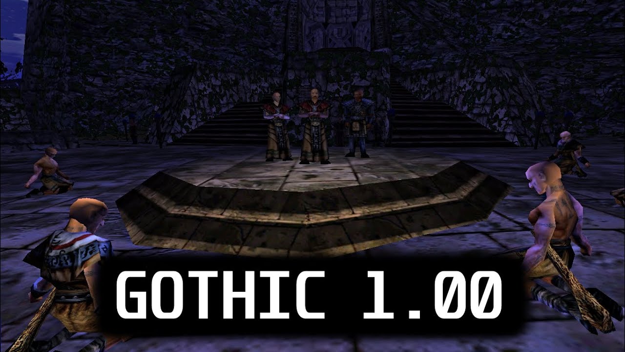 Gothic-1.00b DevBuild (07/12/00) - FinalPrayer (Early Stuff) - YouTube
