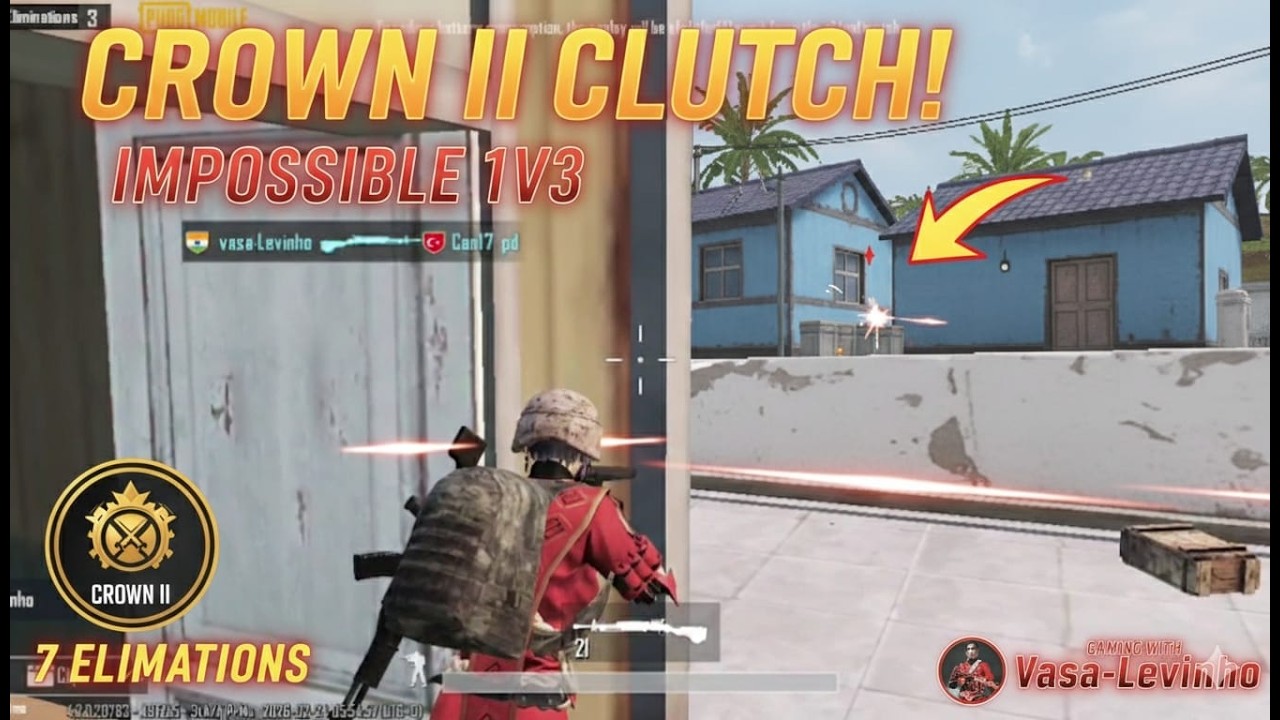 "Insane Clutches 🔥 | vasa-Levinho PUBG Highlights 🎯 - YouTube