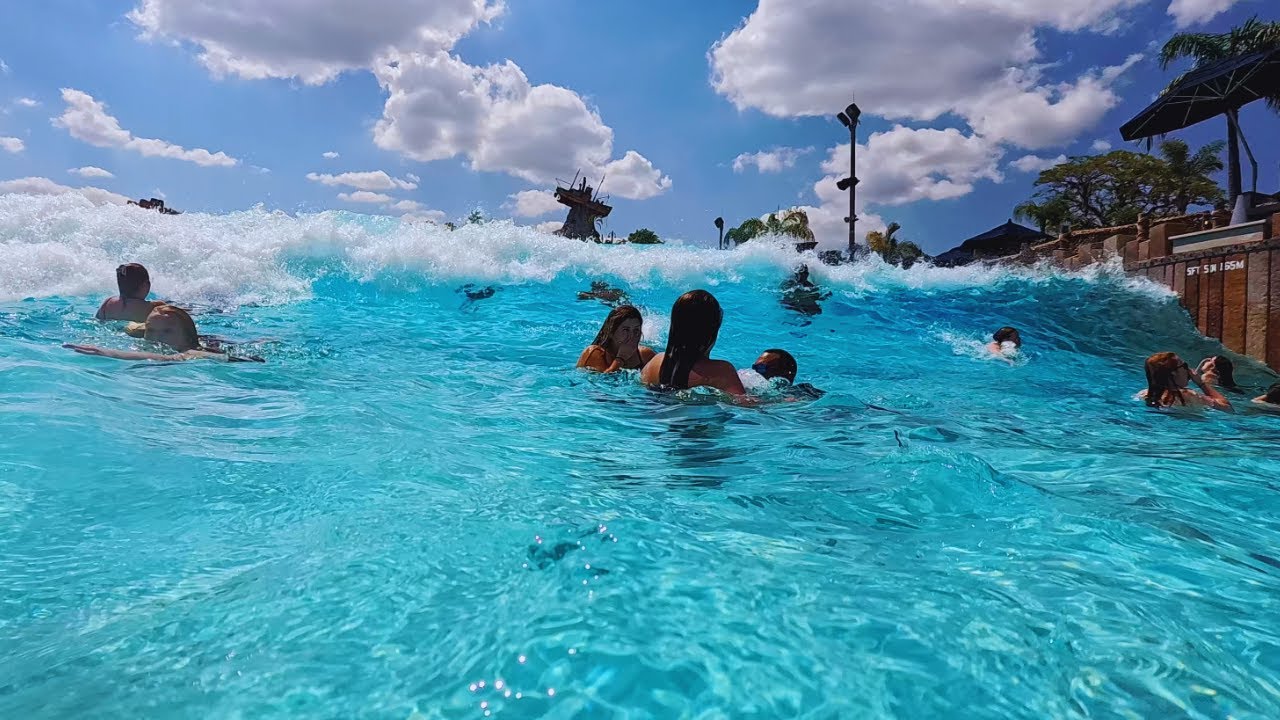 Giant Tidal Wave - America's Largest Wave Pool - YouTube