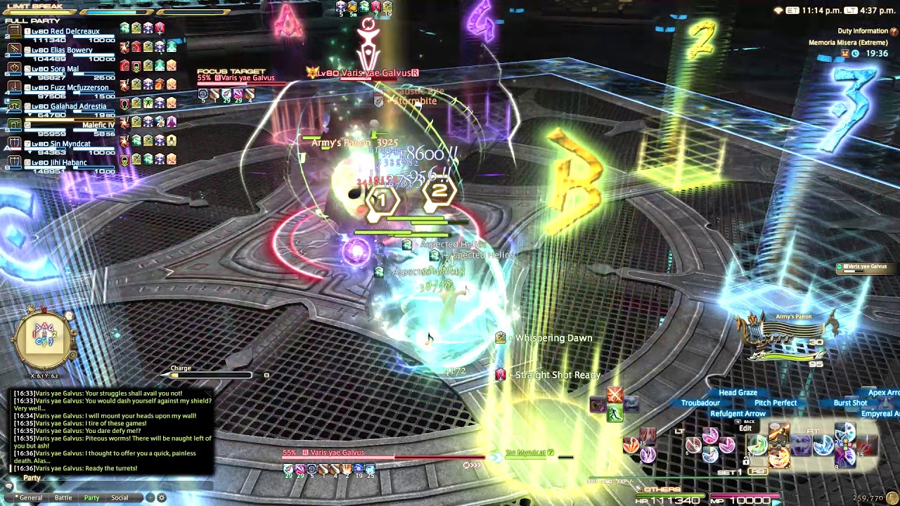 FINAL FANTASY XIV Memoria Misera (Extreme) - YouTube