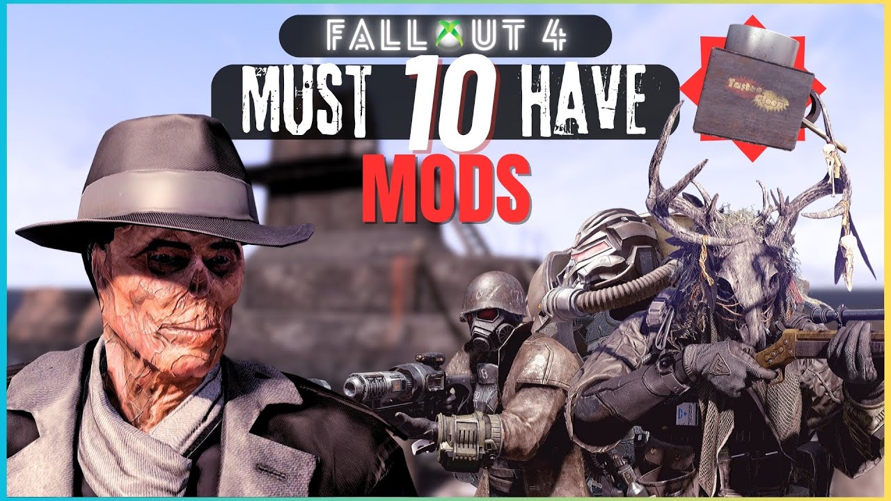 10 MUST HAVE Fallout 4 MODS - YouTube