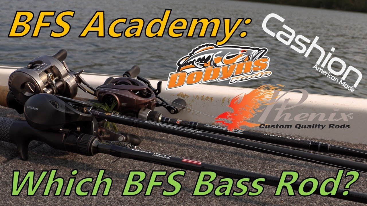 Comparing the Best Rods for BFS Fishing Bass Rods: Dobyns Sierra ...