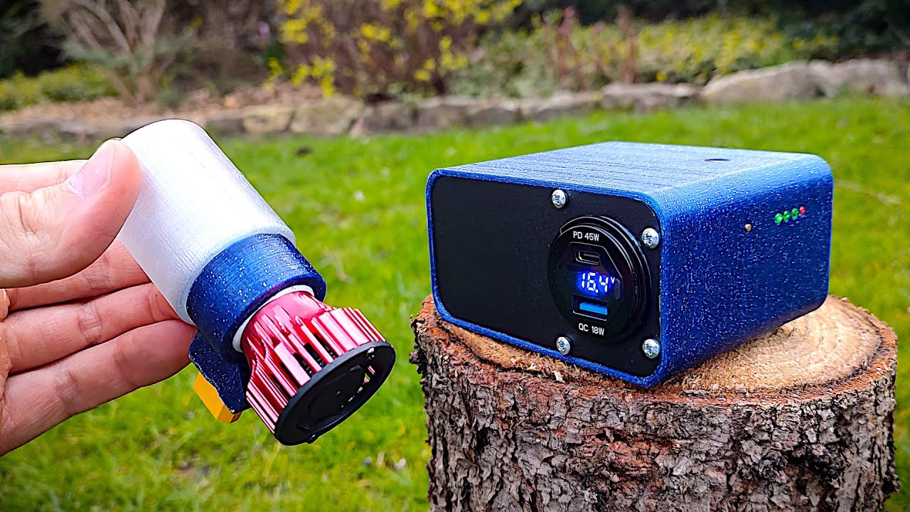 Making a Fast Charging Power Bank ( 65W Total ! ) - YouTube