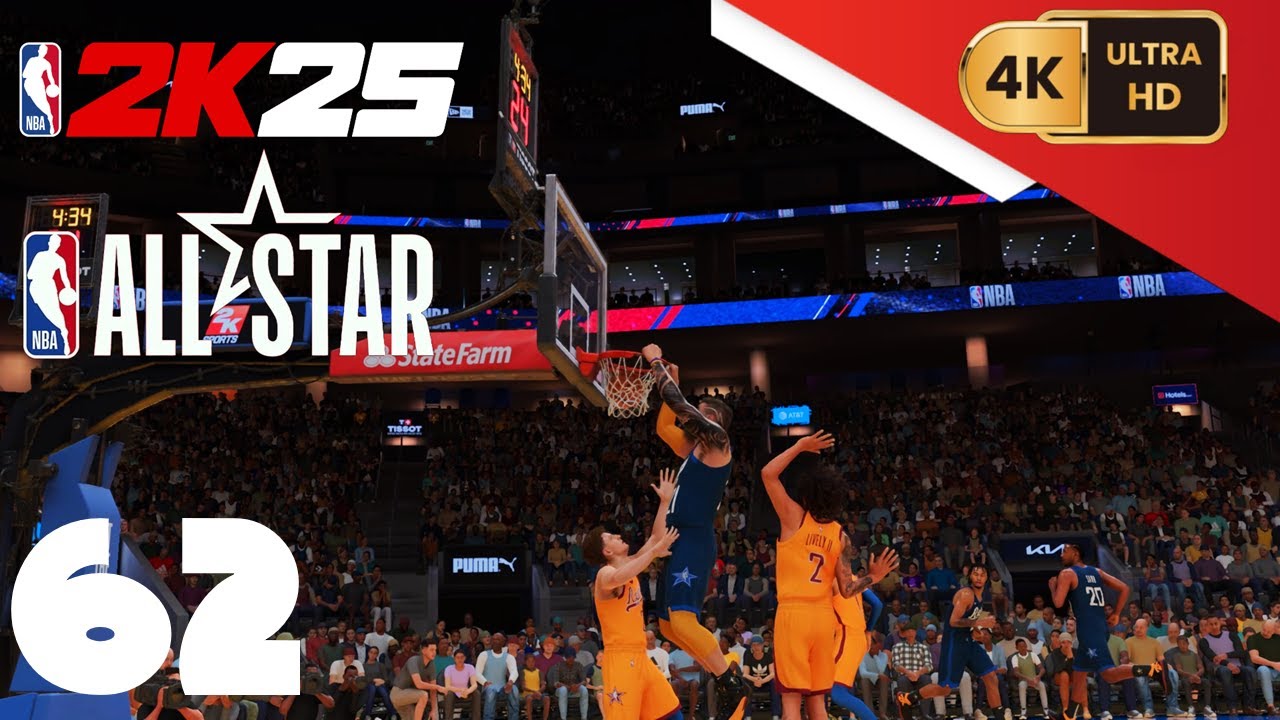 NBA 2K25 =My Career= [PC] (4K) EP62 {All-Star Weekend} {NBA Rising ...