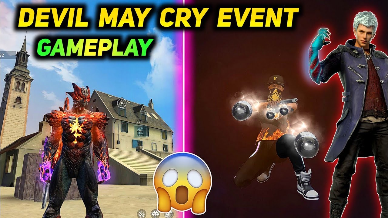 Devil May Cry Event | DMC Ring All Rewards - Free Fire New Event - YouTube
