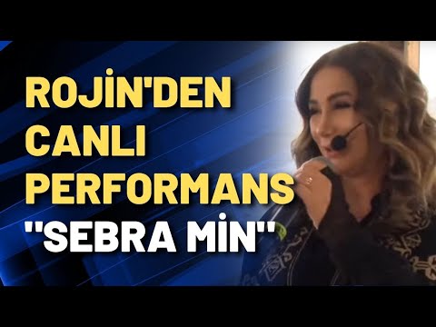 Rojin'den canlı performans \