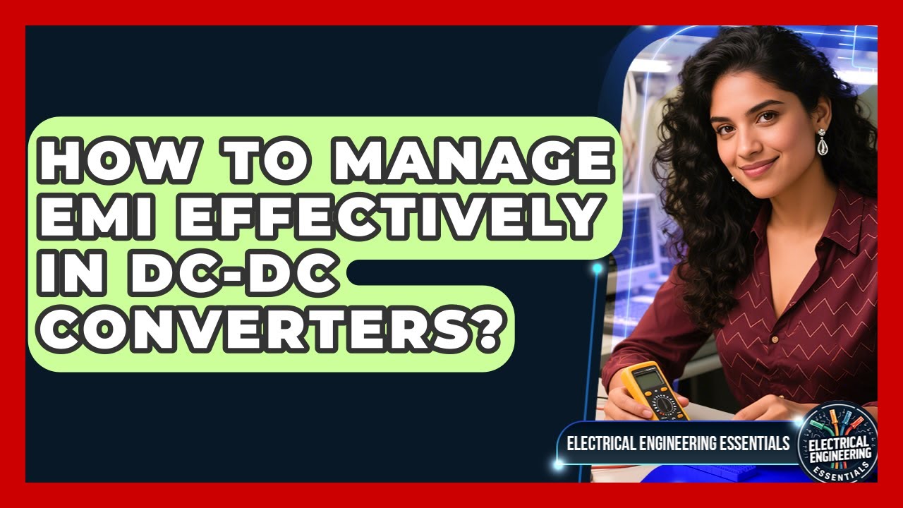 How To Manage EMI Effectively In DC-DC Converters? - Electrical ...
