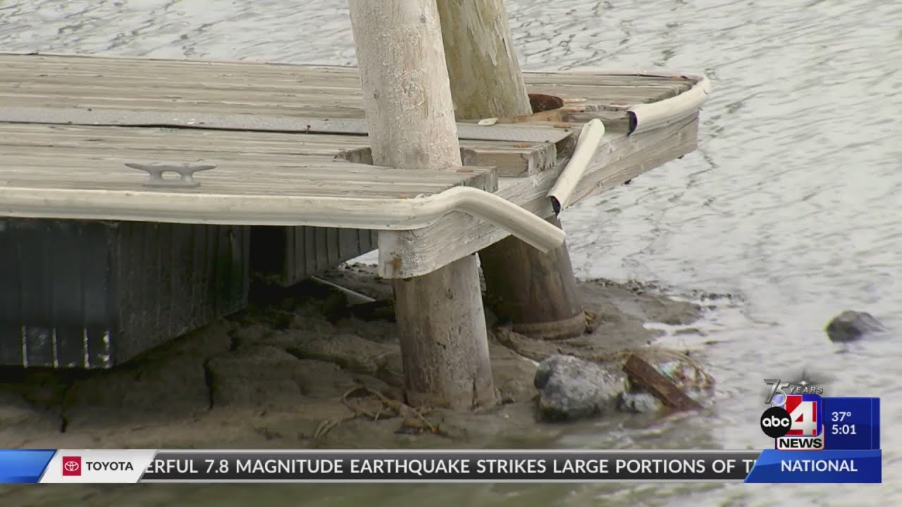 Governor Orders Raising of Berm to split Great Salt Lake into 2 - YouTube