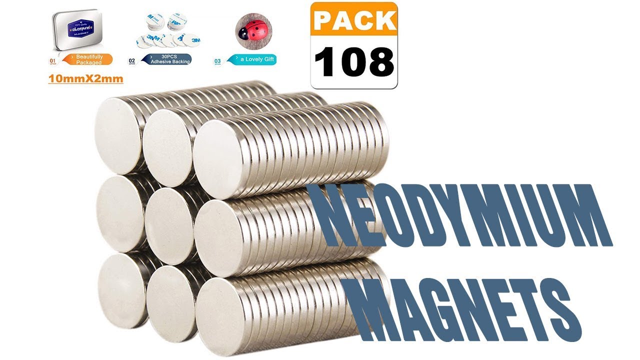 Top 3 Neodymium Magnets Reviews - Best Neodymium Magnets - YouTube