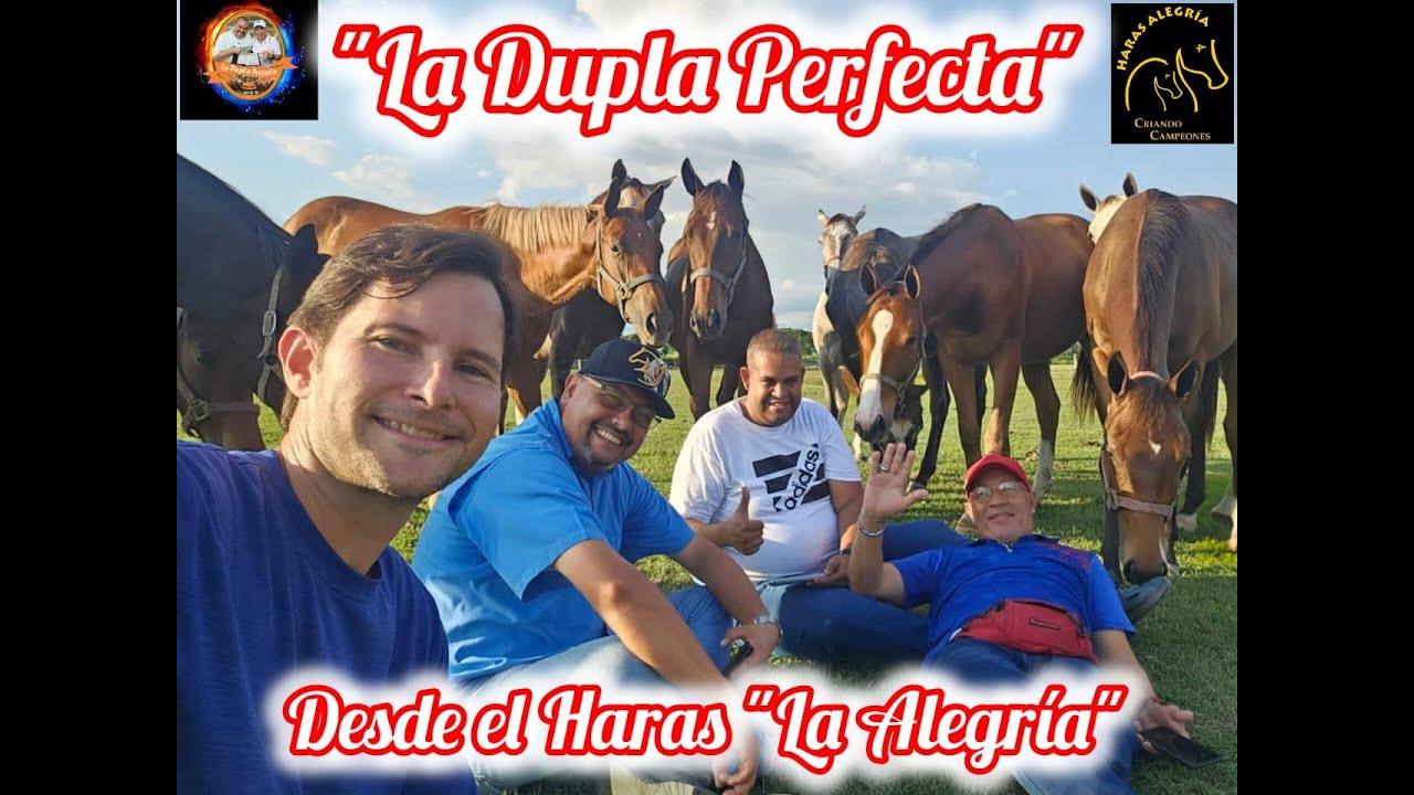 LA DUPLA PERFECTA DESDE EL HARAS LA ALEGRIA CON RAUL MALPICA Y RIGO PALENCIA PARA EL 06/10/24 ...
