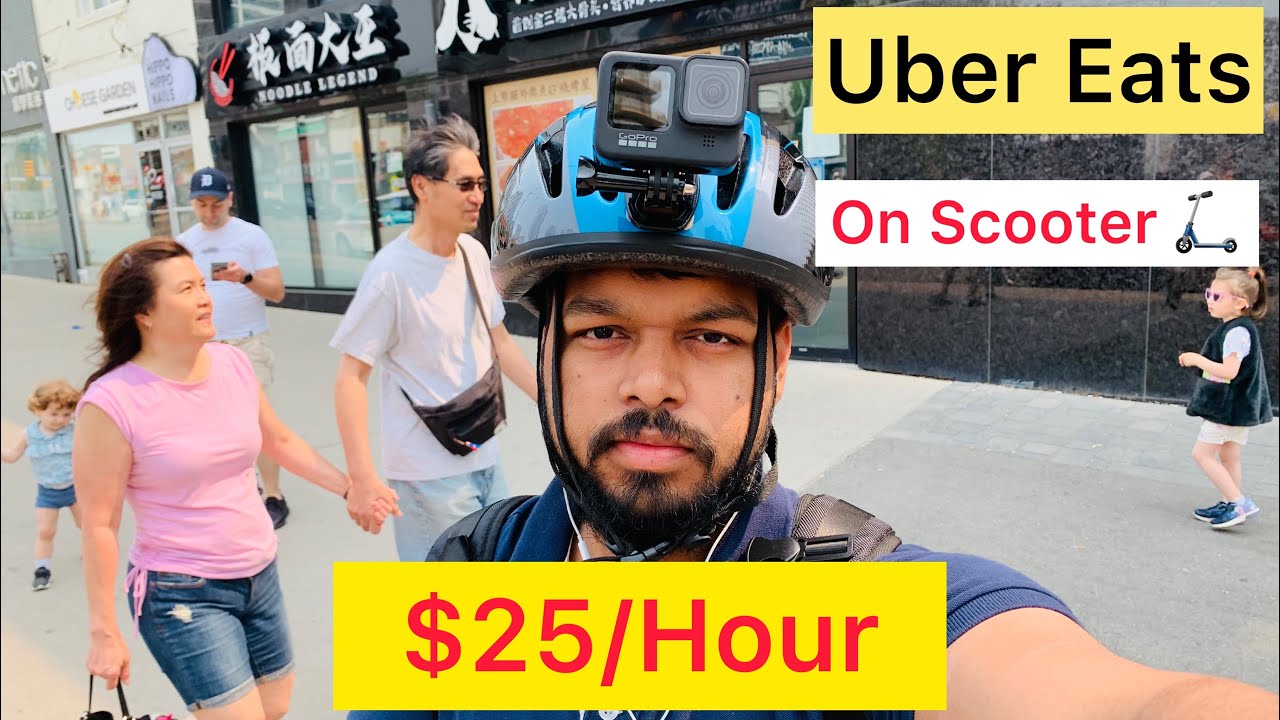 Uber eats food delivery job in Canada 2023 | Uber eats on Electric ...
