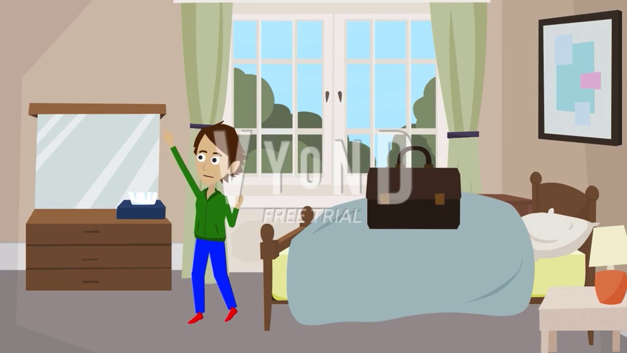 Caillou Hides In His Dad's Suitcase, Walks In The Staff Lounge And Gets ...