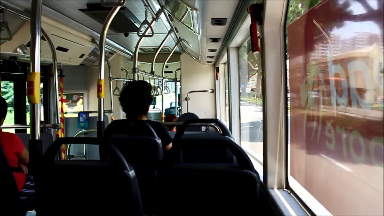 SG4001J on Service 119 — BYD K9 (Electric-powered) - YouTube