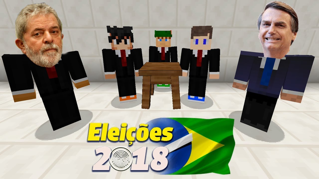 REVELANDO O MEU CANDIDATO! ELE É O MELHOR? ELEIÇÕES NO MINECRAFT! - YouTube