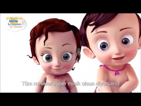 Sütüm Annemden Büyümesi Benden  Dans Eden Süper Minikler   Nestle Bebek Reklamı 2015