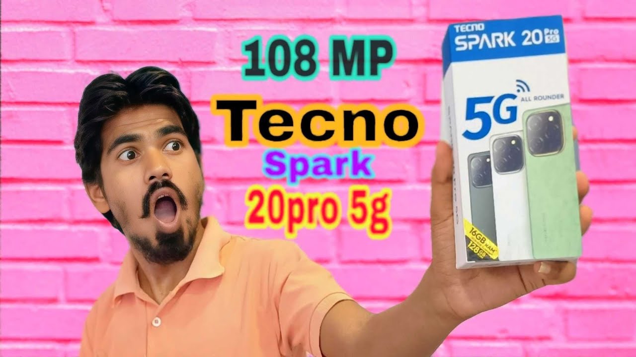 Tecno spark 20pro 5g ||Unboxing|| New Modal @TechnologyGyan - YouTube