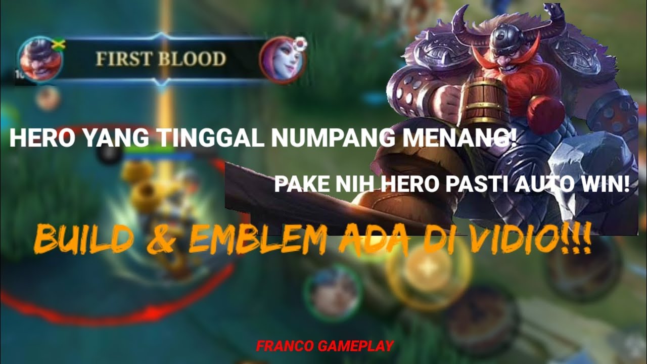 FRANCO TUTORIAL ~MOBILELEGENDS - YouTube