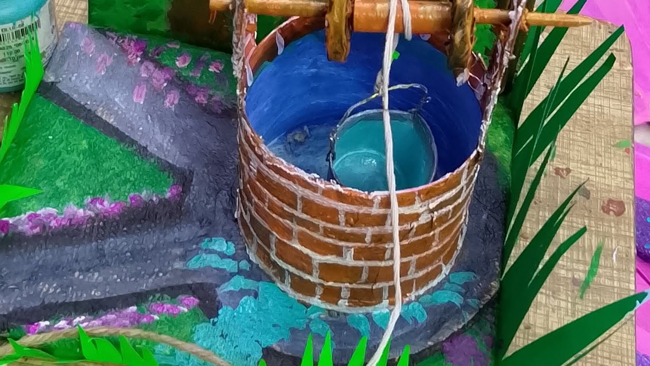 How to make simple machine Pully/How to make Well Pulley simple machine ...