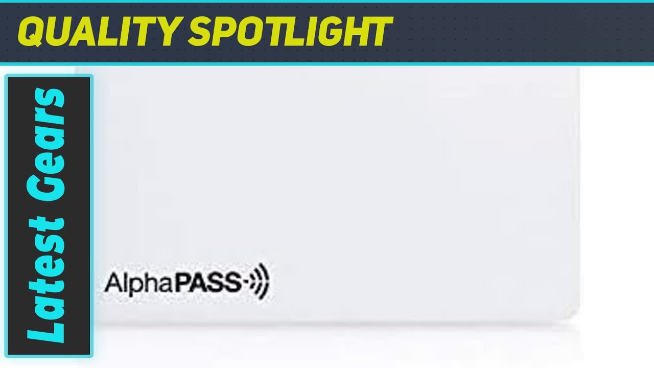 Custom Programmed AlphaPass PVC Proximity Cards for Access Control ...