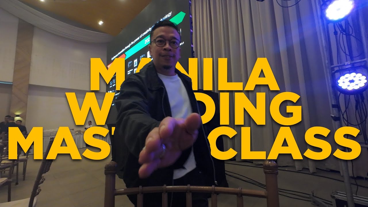 I met my Hero, Jason Magbanua | Sony PH Manila Wedding Masterclass - YouTube