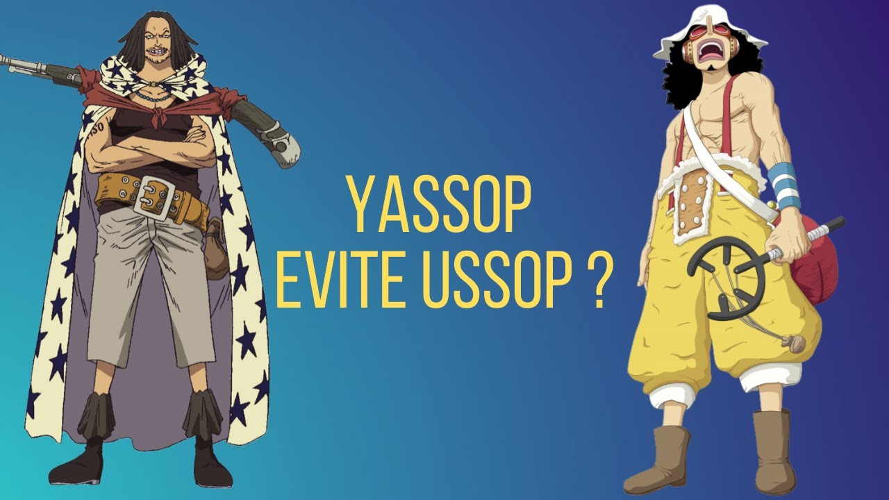 Yassop évite Ussop ? Il n'est jamais passé le voir | One Piece Théorie ...