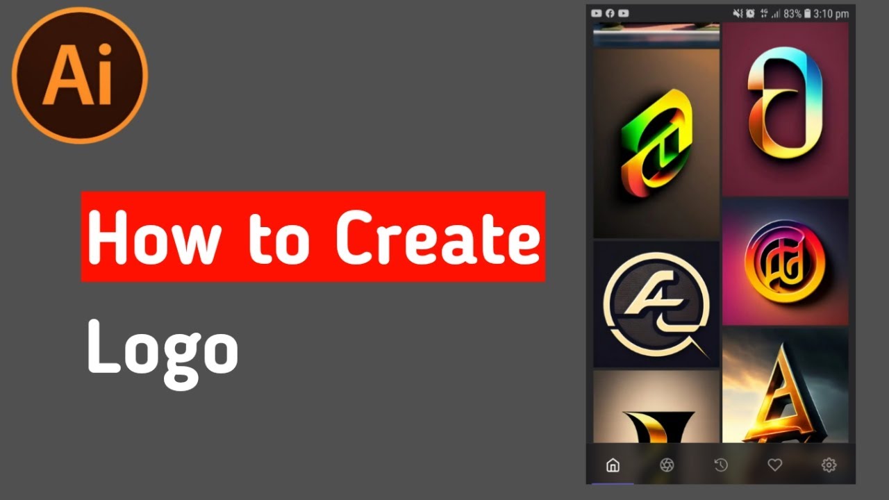 Create logo with Ai | Ai logo generator - YouTube