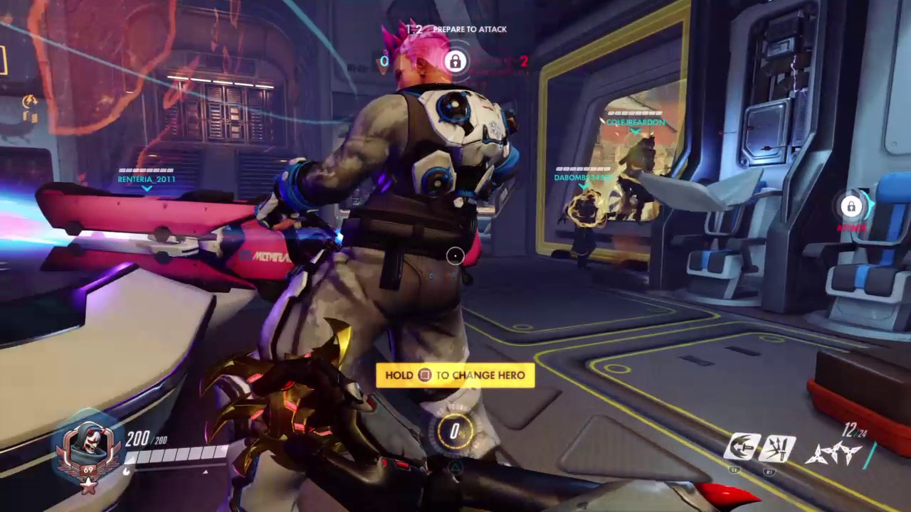 EXPERIMENT 900 ping vs OVERWATCH - YouTube