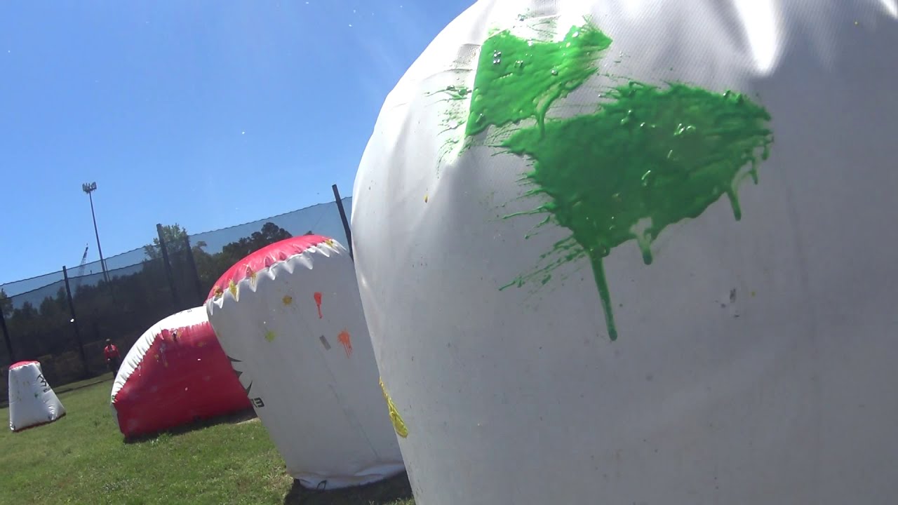 Biffed a bunker during a 2v2 speedball point. - YouTube