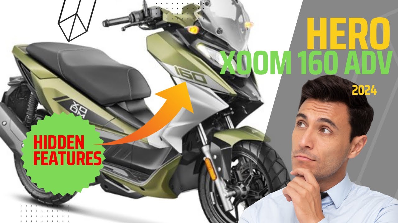Xoom 160 Hidden Features | headlight | keyless | Mileage | Hero Xoom ...